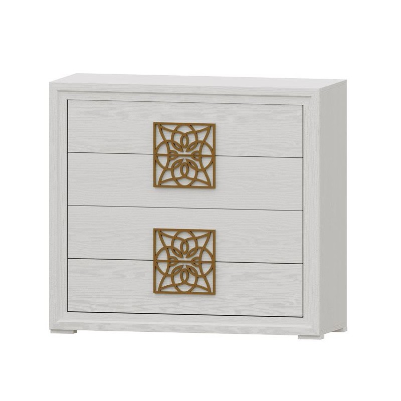 Cómoda Turin Blanco Nieve - ENVÍO GRATIS - | Mueblesparamicasa